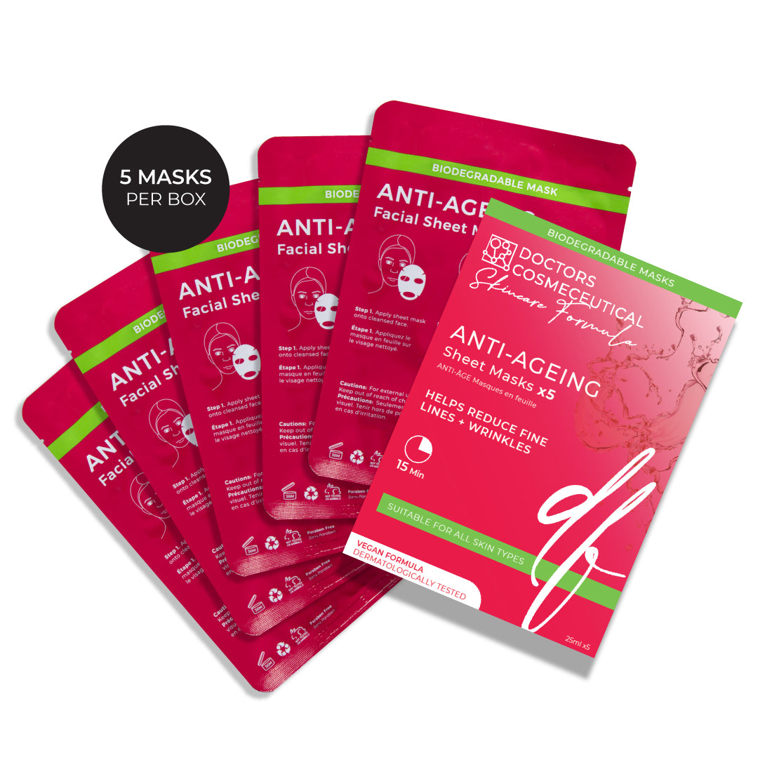 Full Collection Treatment Sheet Masks – Doctors Formula