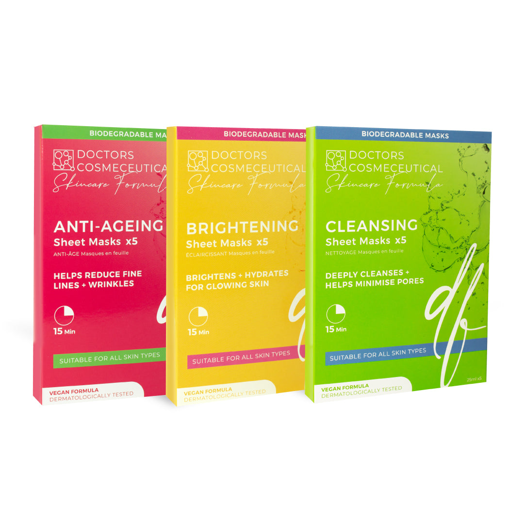 Full Collection Treatment Sheet Masks – Doctors Formula